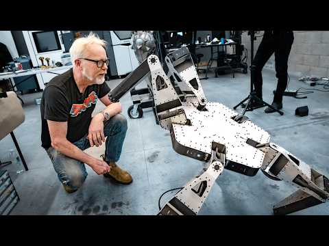 The Coolest Five-Legged Robot Adam Savage Has Ever Seen!