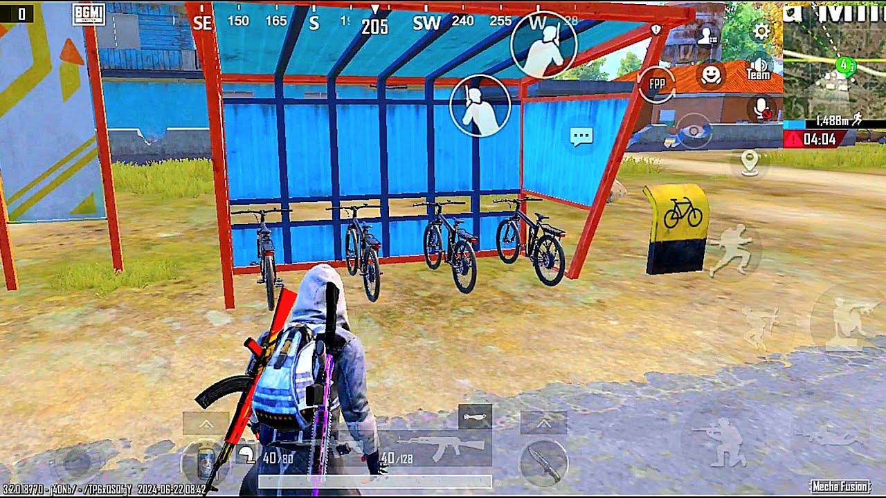 BGMI CYCLE STAND IN ERANGLE MAP || Bgmi Erangle Map || Cycle Stand ...