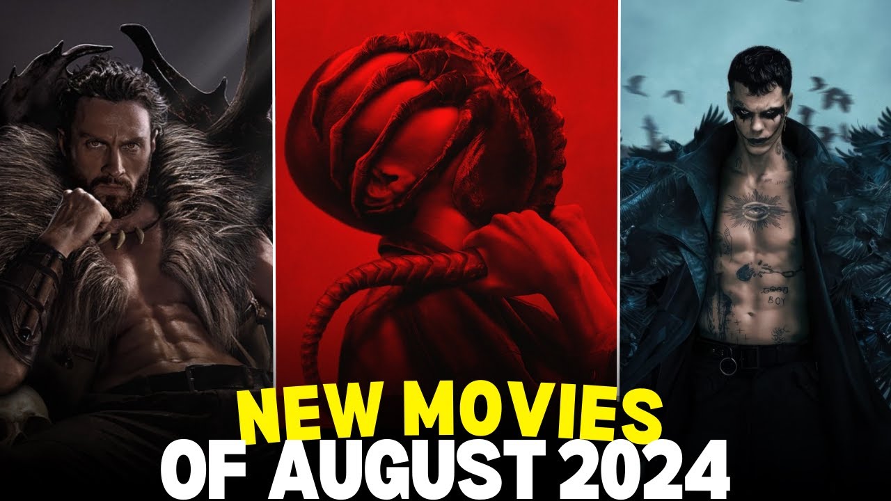 Top 12 Must-Watch Movies Coming This August 2024 | Latest Releases ...