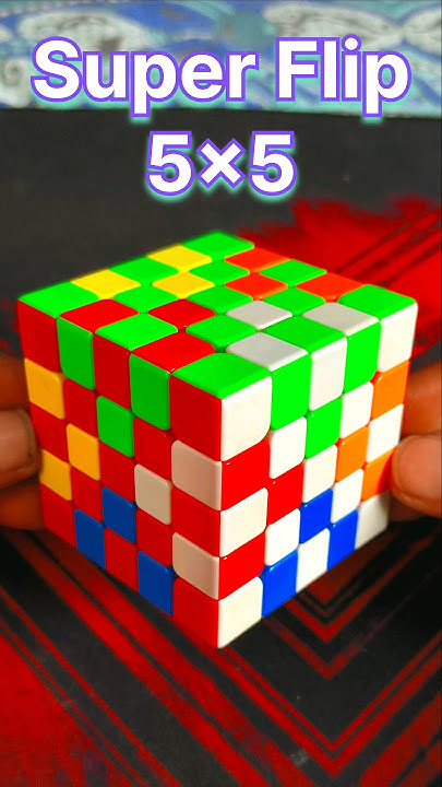 Super Flip on 5x5 🔥 #tutorial 🔥 #viralvideo #shorts - YouTube