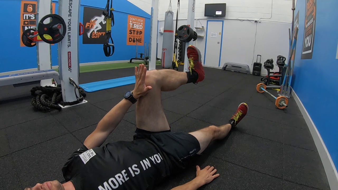 isometric hip flexion - YouTube