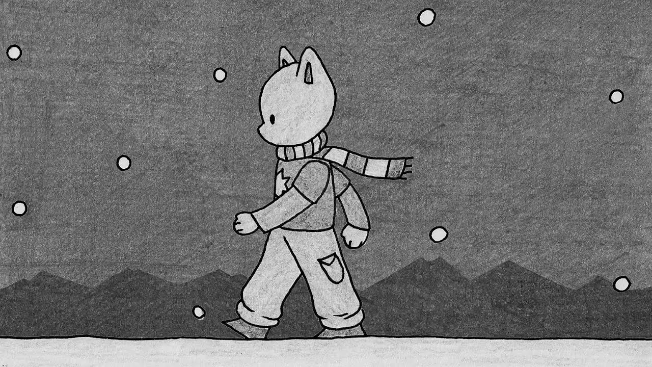 Cat - Walking Cycle Animation - YouTube