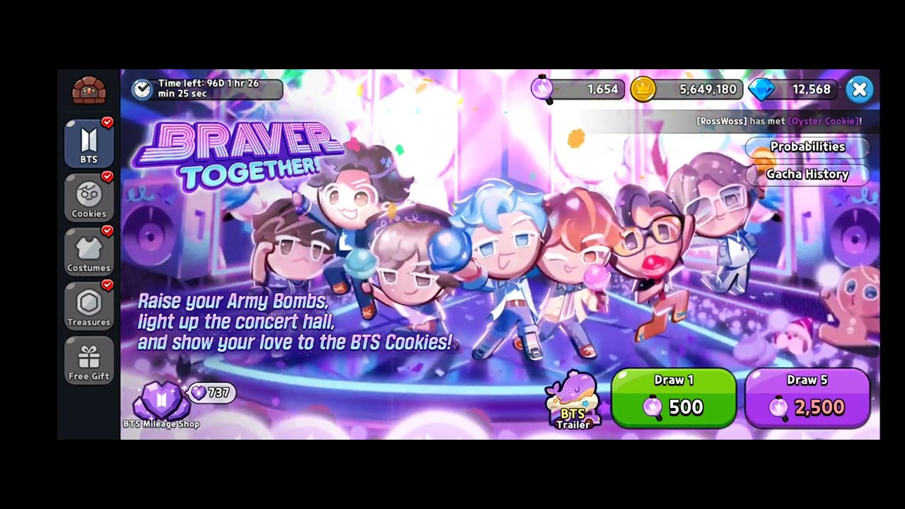 BTS X Cookie Run Kingdom 32nd Summoning Sessions! - YouTube