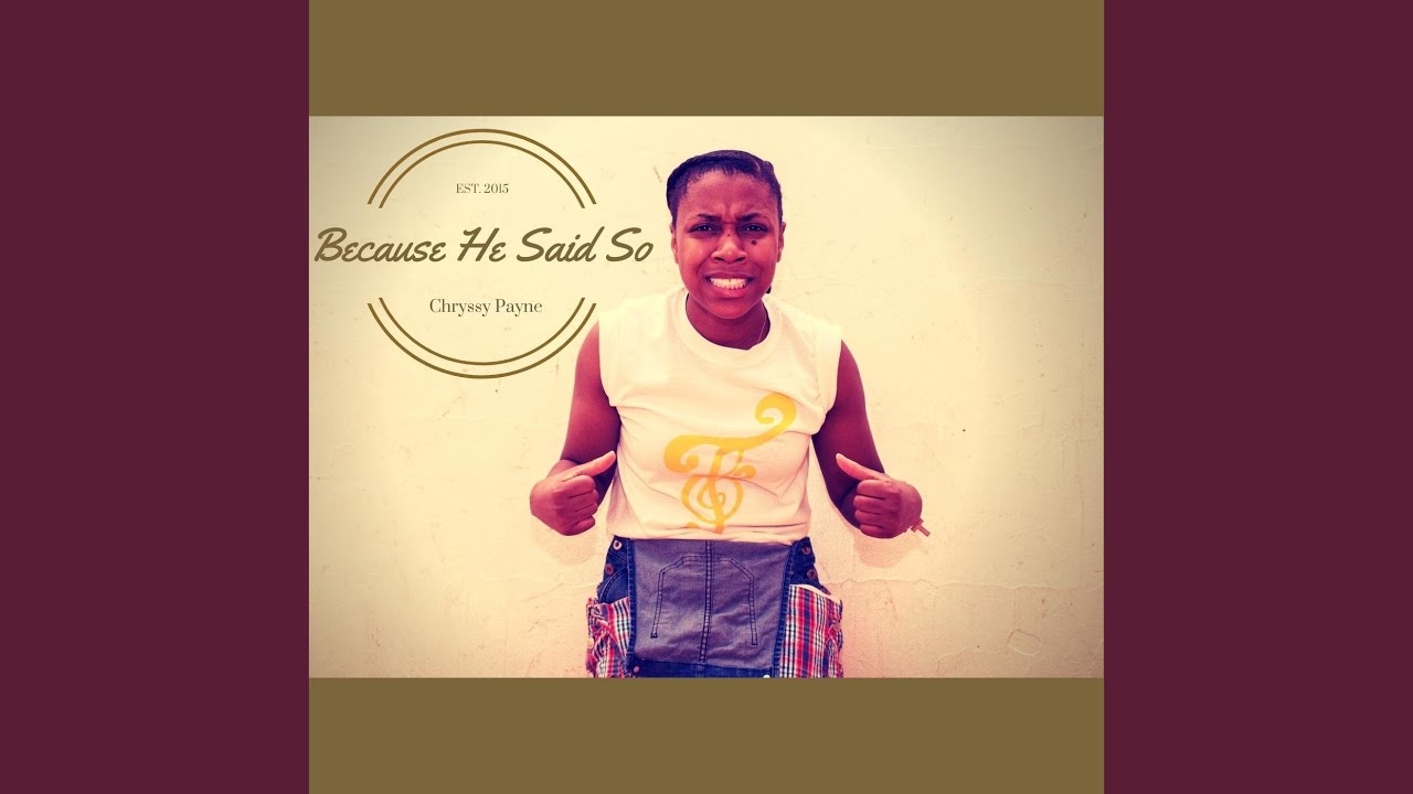 Because He Said So - YouTube
