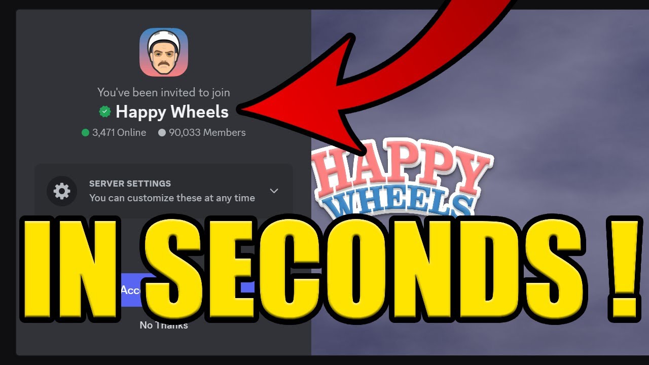 HOW to JOIN HAPPY WHEELS DISCORD SERVER PC & MOBILE - YouTube