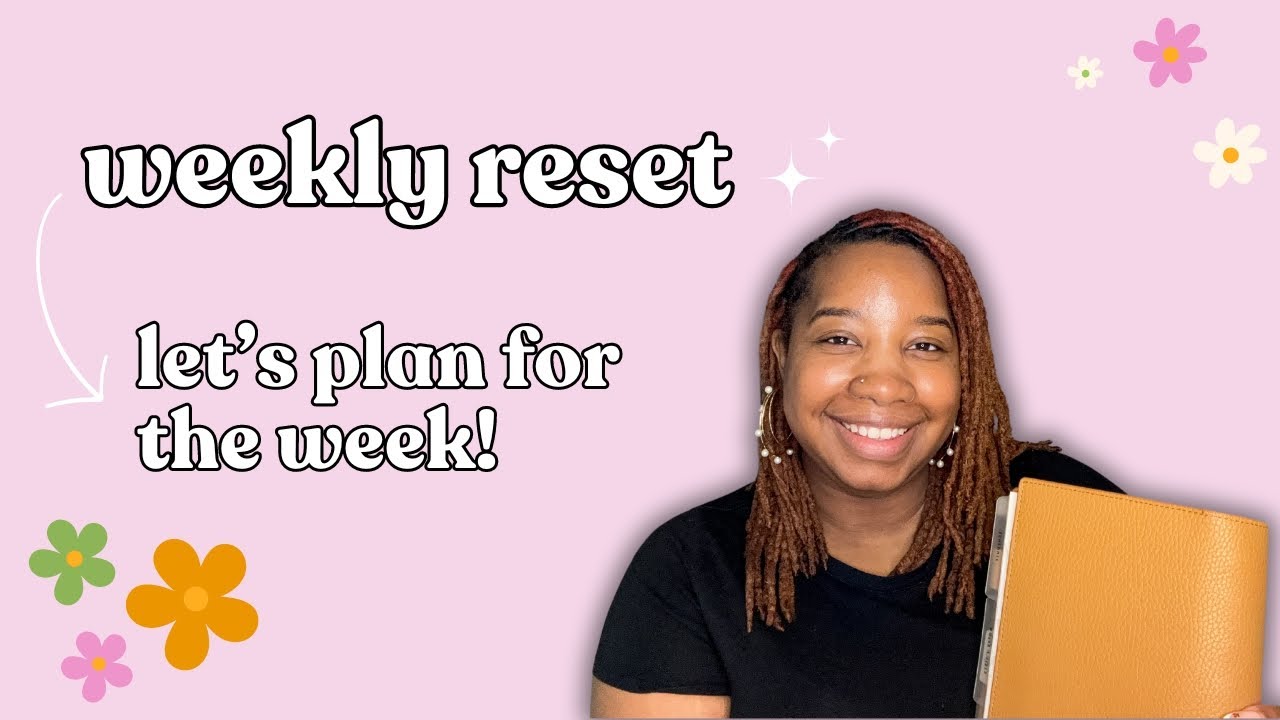 weekly reset | plan with me - YouTube