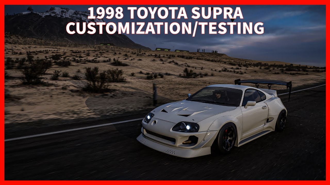 [FH5] 1998 Toyota Supra Customization/Testing - YouTube