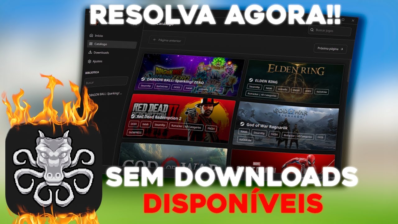Corrigindo o Hydra "SEM DOWNLOADS DISPONÍVEIS" Rápido e Fácil ...