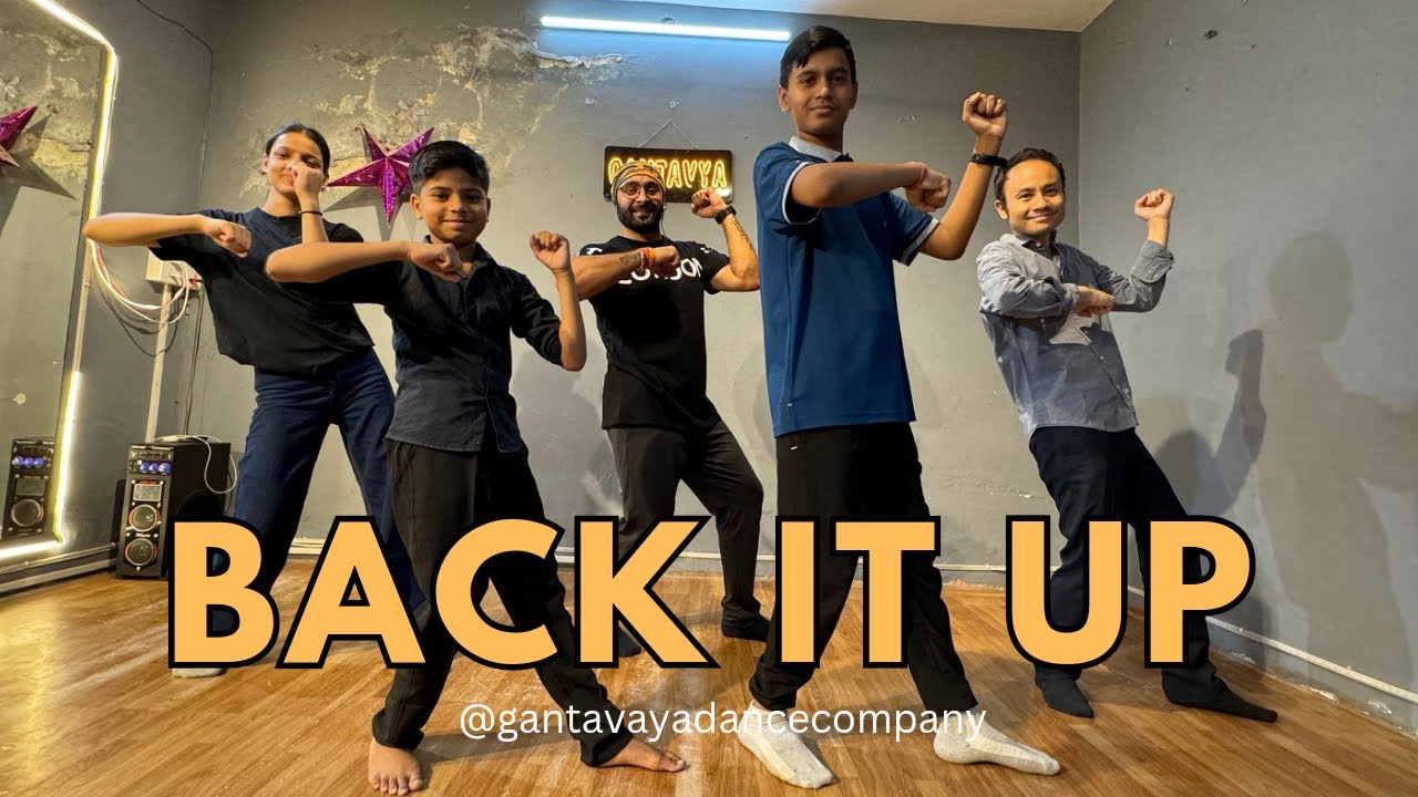 Prince Royce - BACK IT UP | Dance Choreography | Gantavya Dance Company ...