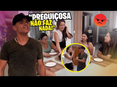 Meu marido é gr0sseiro comigo na frente das visitas, ele debocha de tudo que faço! 😔😢