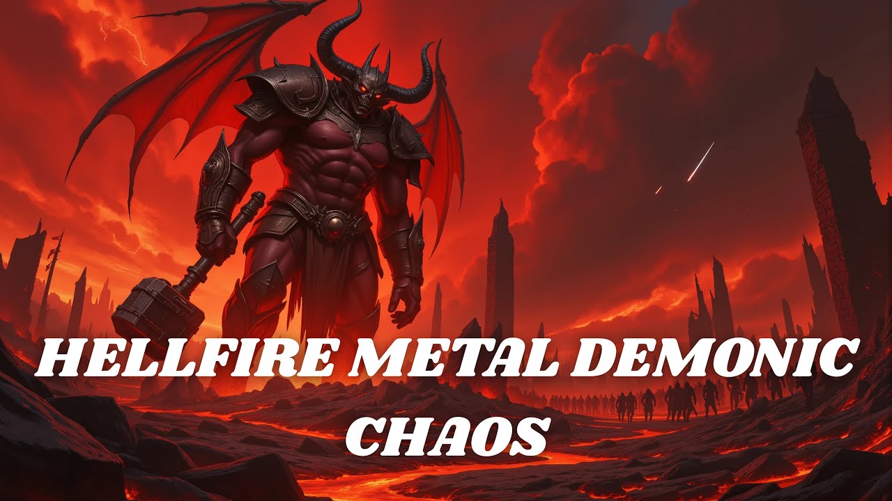 Heavy Metal Demon Slayer ⚡ Epic Dark Metal Music | Apocalyptic Battle ...