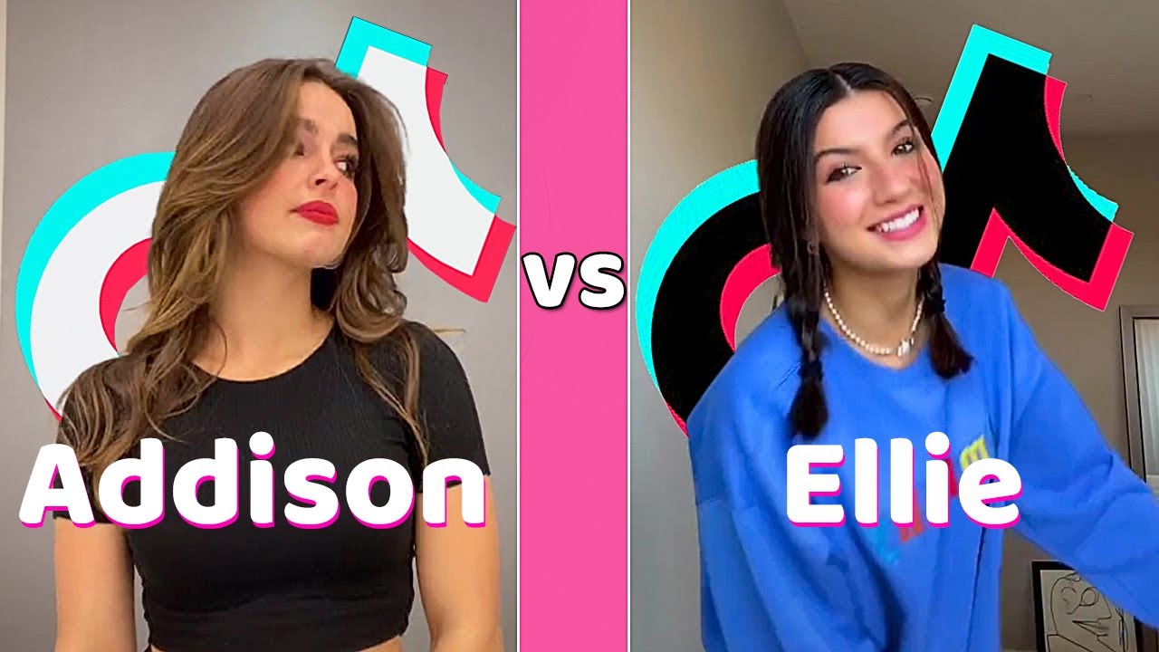 Addison Rae Vs Ellie Zeiler TikTok Dances Compilation (Rewind 2020 ...