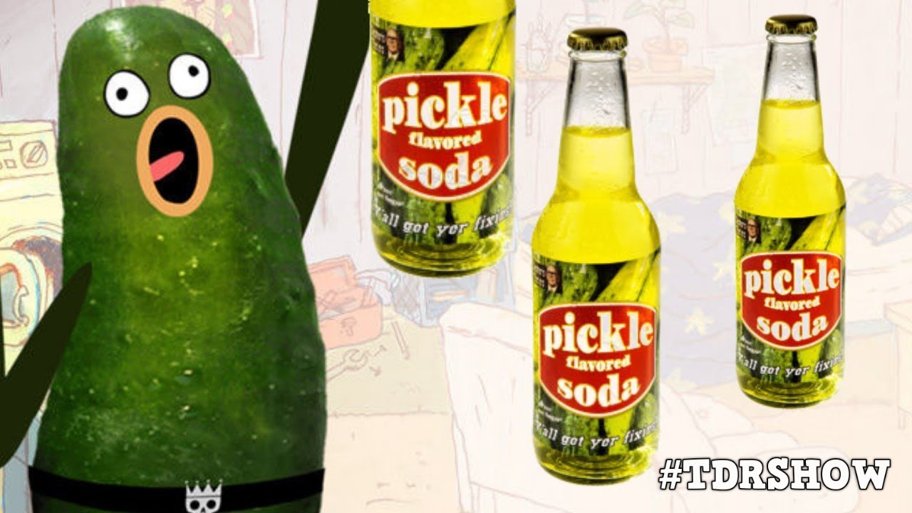 Pickle Soda Pop Review by fat guys - YouTube