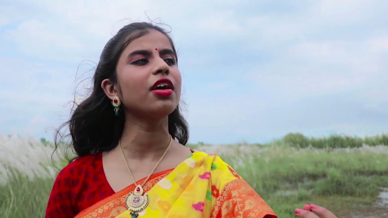 ওগো আমার আগমনী.....Ogo aamar aagomoni....by Maitrayee Roy and Chaitali ...