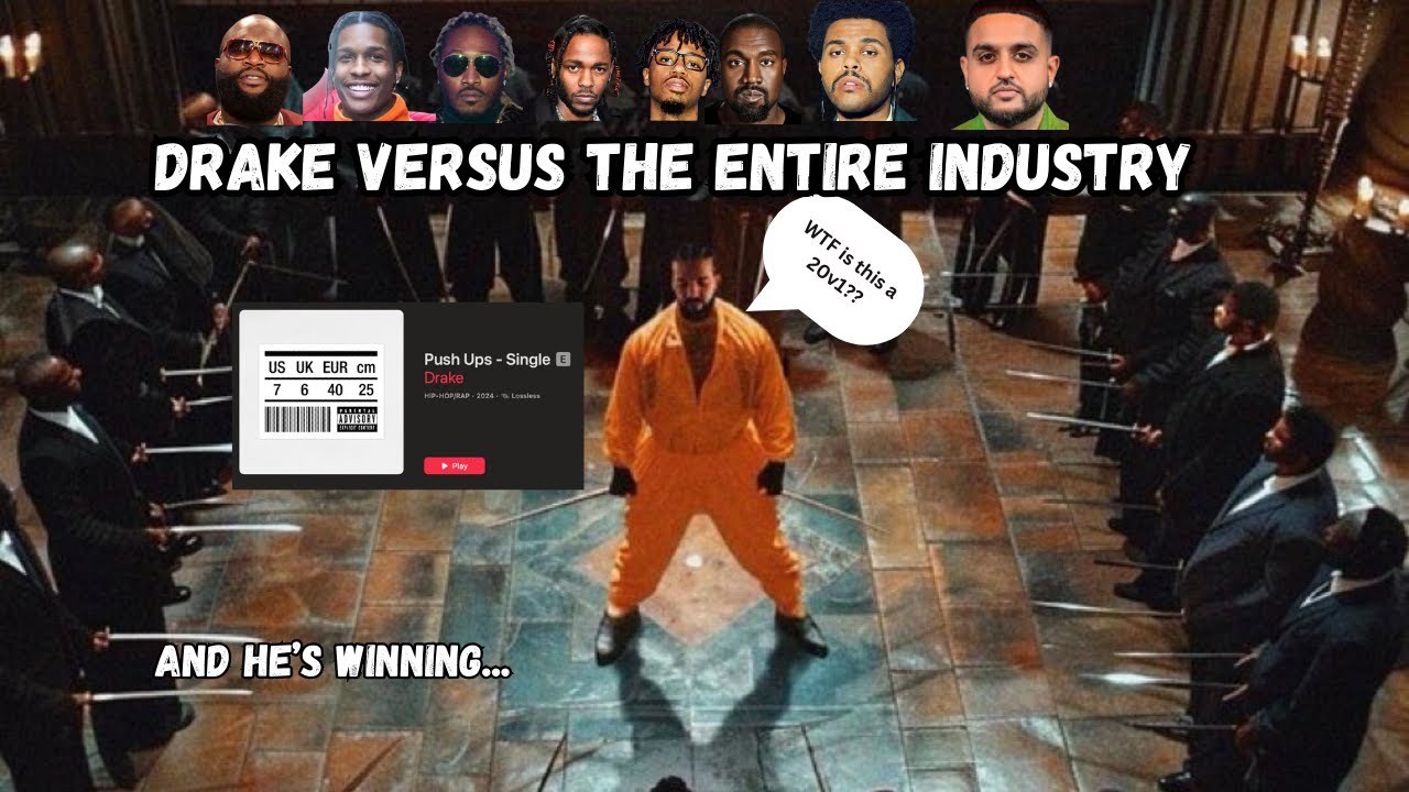 DRAKE DISSED THE WHOLE INDUSTRY?! | Push Ups - Drake *REACTION* - YouTube