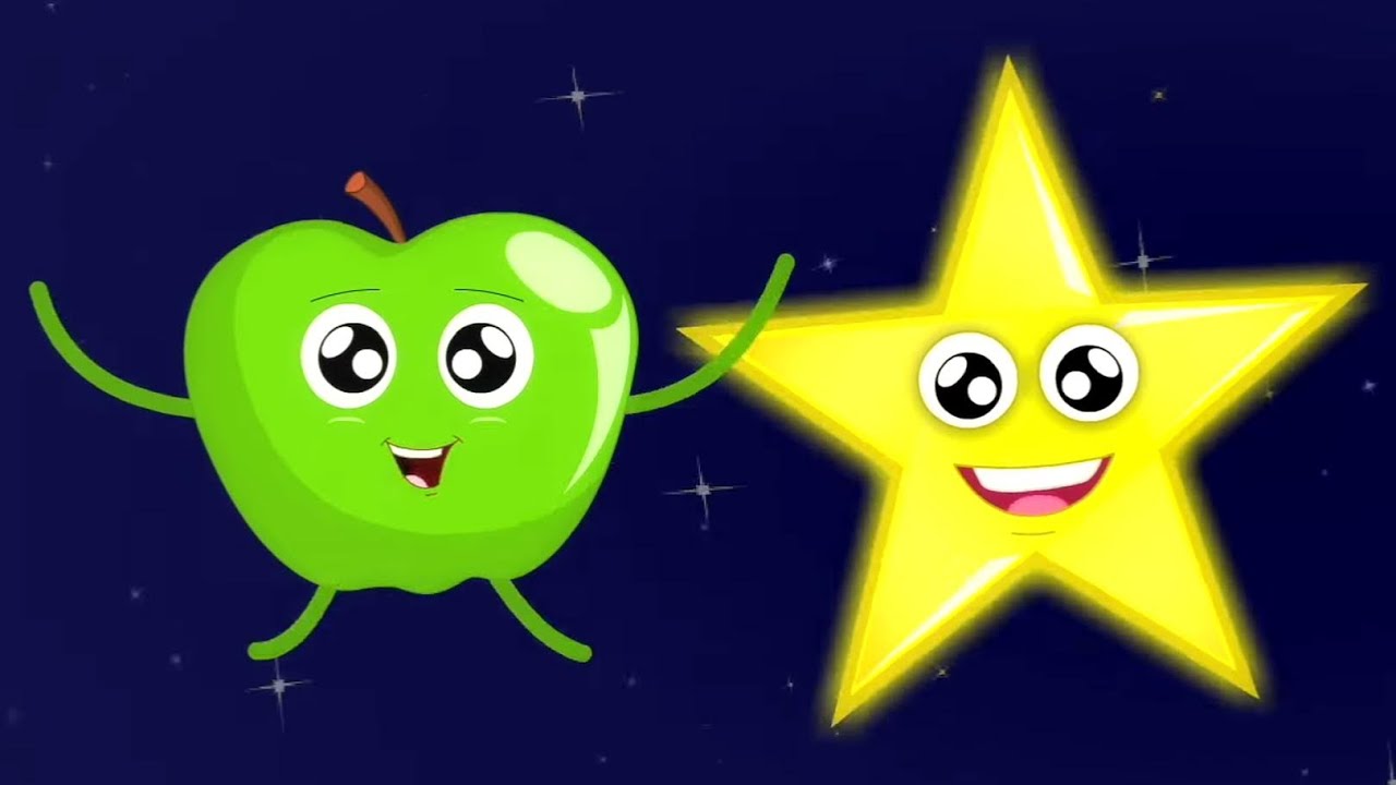Twinkle Twinkle Little Star, Nursery Rhymes And Baby Songs by Mr Fruit ...