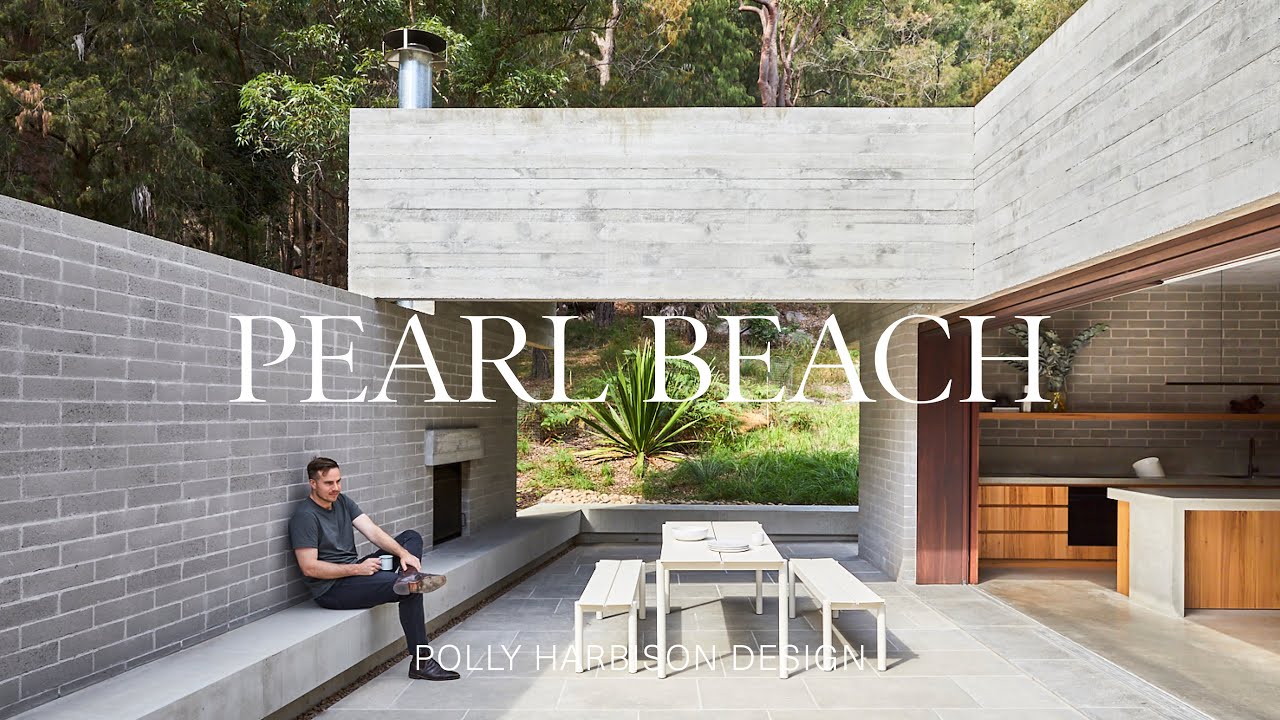 A Home in the Bush Designed as a Fireproof Sanctuary (House Tour) - YouTube