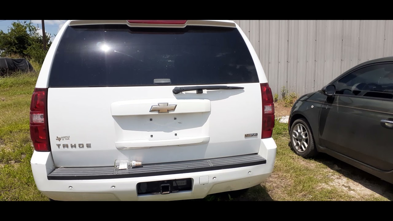 09 tahoe with frame damage Project Rat Nest hood stripped to bare metal ...