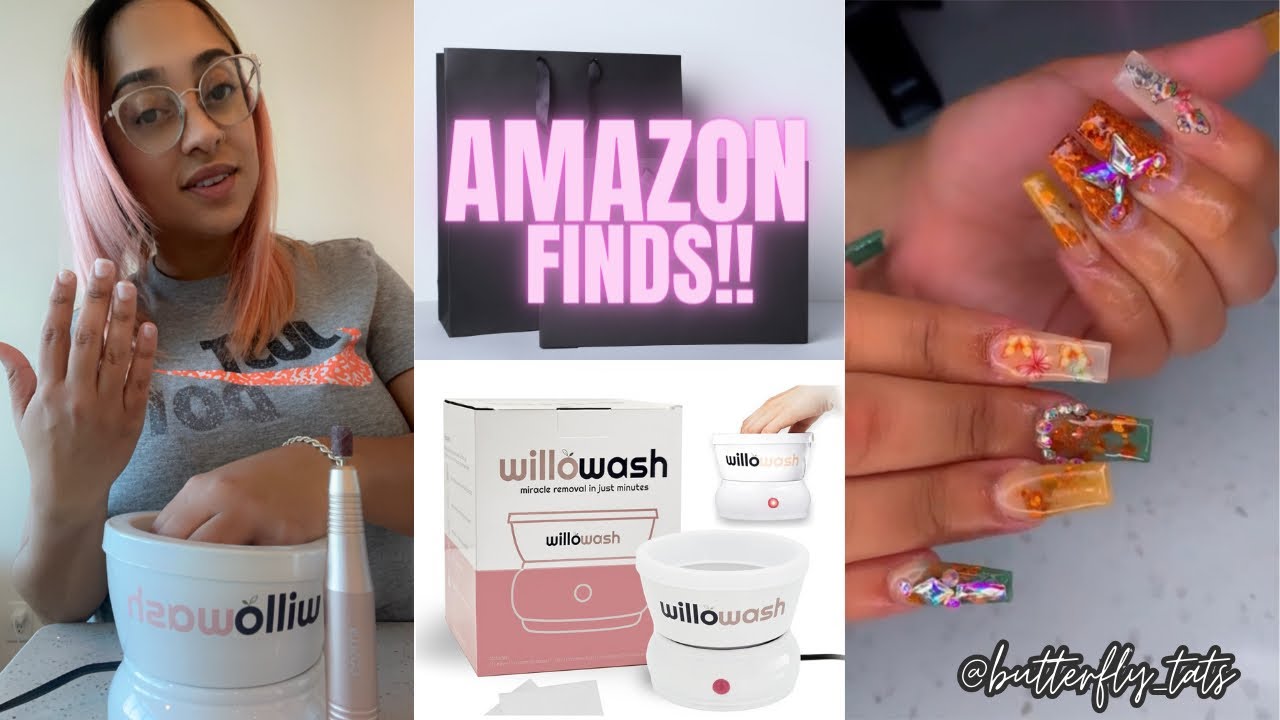 Checking In Vlogs | AMAZON FINDS + WILLOW WASH + ELECTRIC NAIL SOAKING ...
