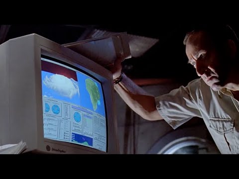 EarthWatch Communications Virtual Weather Set promo video (1997) - YouTube