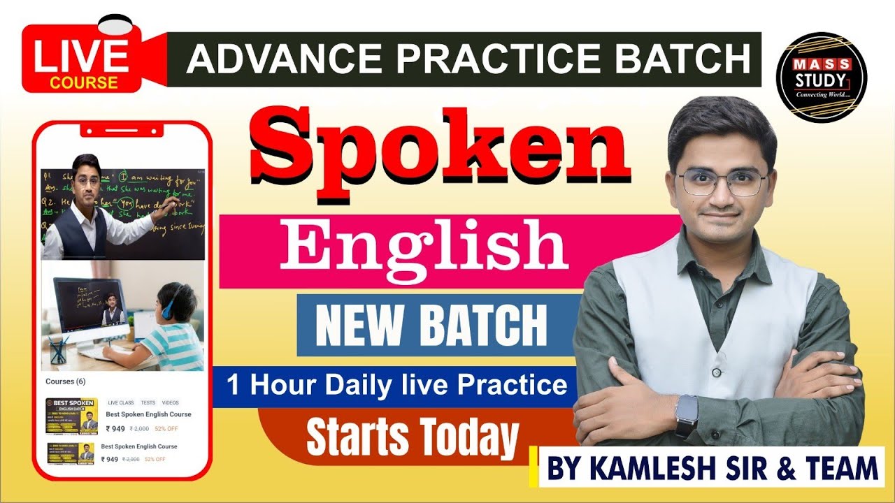New Spoken English Practice Batch | Fully Live Class | Result ...