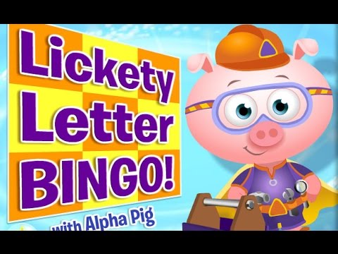 Super Why Lickety Letter Bingo Cartoons Games - YouTube