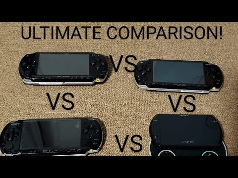 Ultimate PSP Comparison - YouTube
