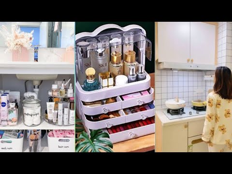 home organization and makeup restocking/ random house cleaning ...