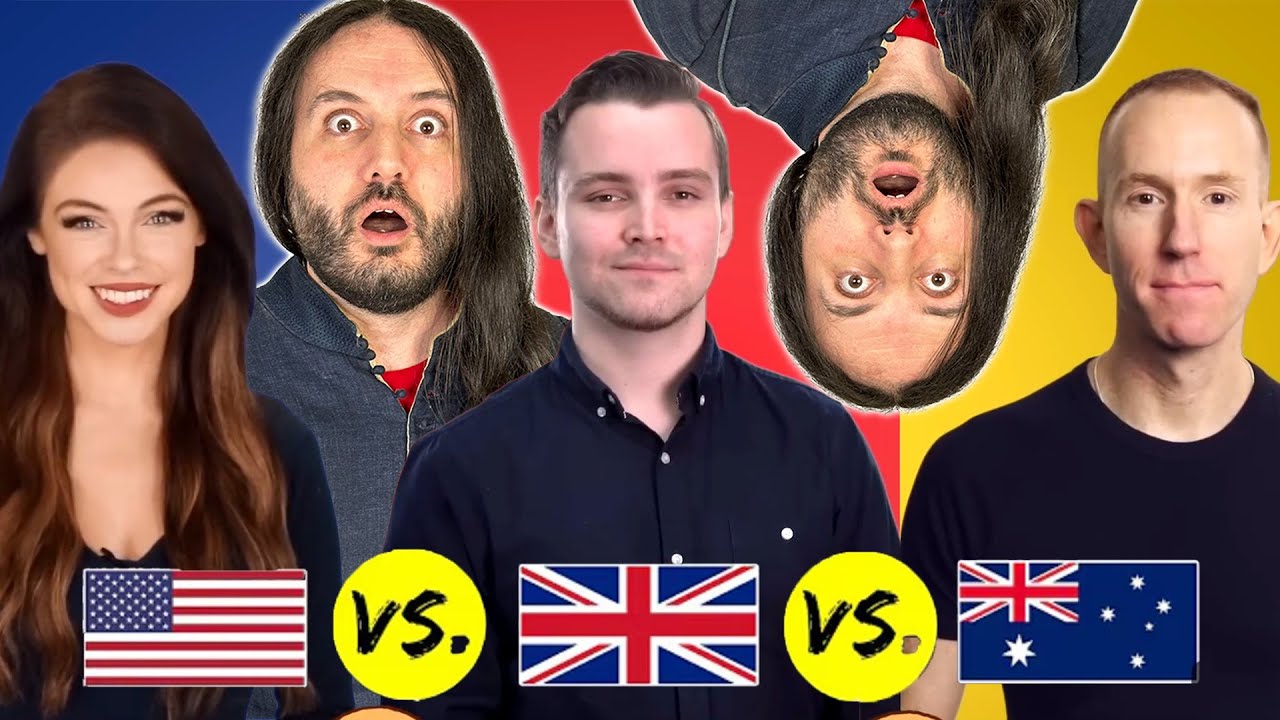 English vs American vs Australian Accents THIS BLEW MY MIND!!! - YouTube