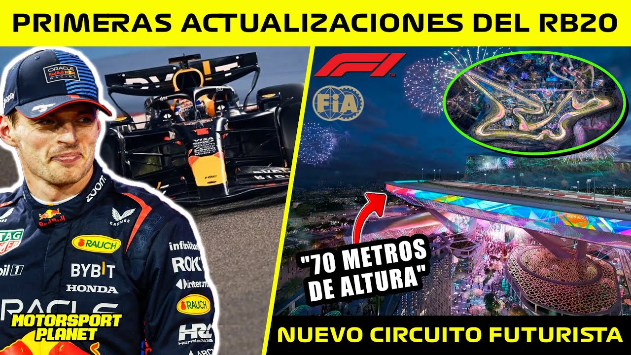 🔥La PRIMER EVOLUCION del RB20 y la EXIGENCIA de MAX NUEVO CIRCUITO en ...