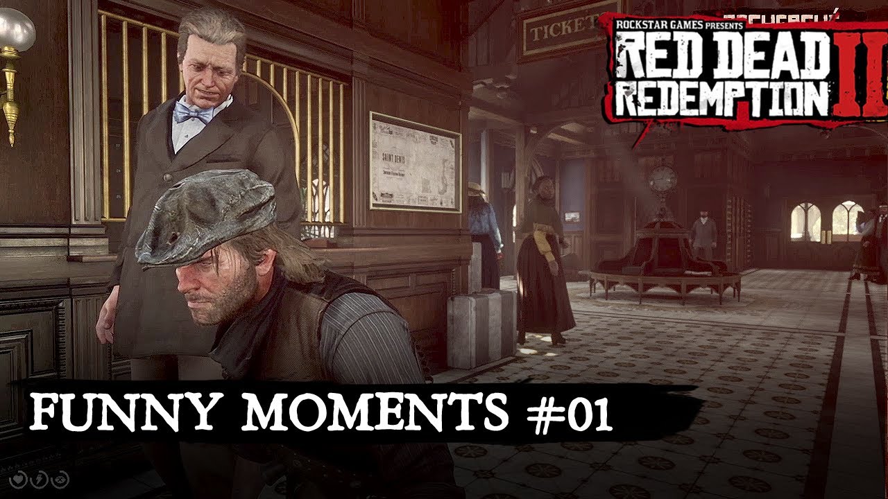 RDR2 - funny moments #01 - YouTube