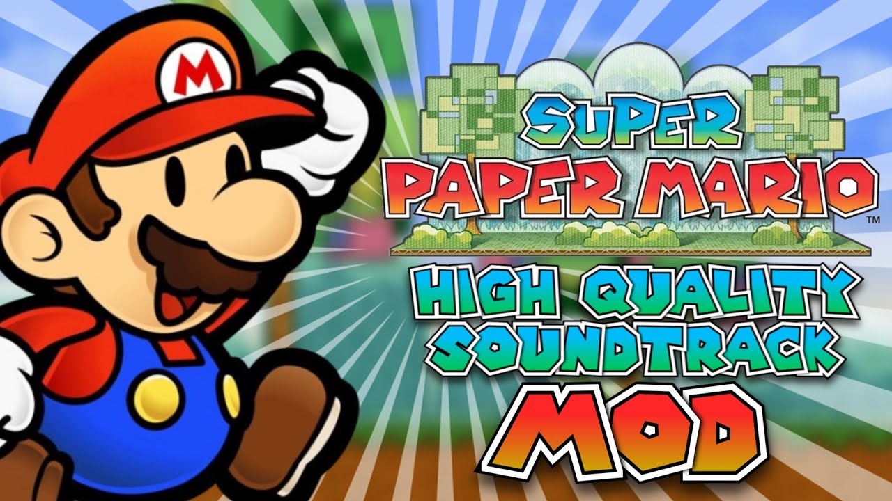 Super Paper Mario with HIGH QUALITY MUSIC - YouTube