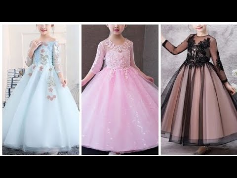Very Beautiful And Decent Fancy Baby Frocks Designs - YouTube
