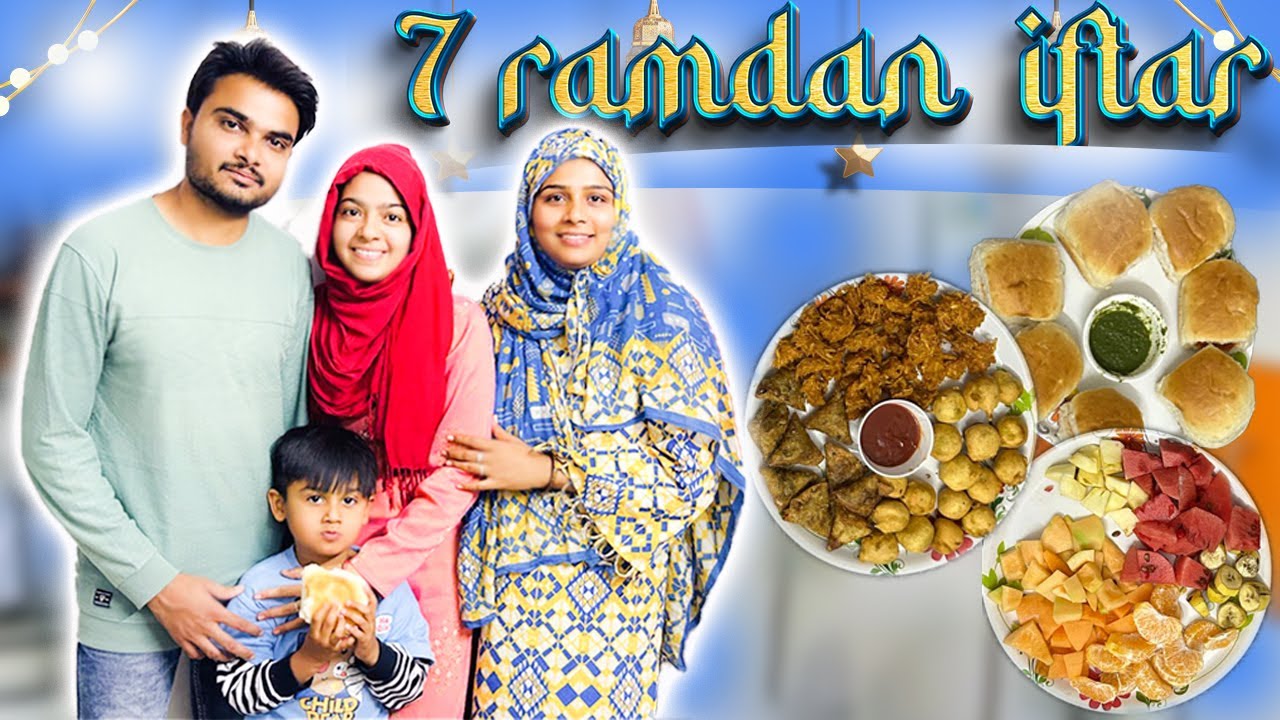 RAMZAN DAY 7 🌙 IFTAR|| RAMZAN 2025 || IFTAR ME VADAPAV || SEHRI ME DUDH KHATAM 🤦🏻‍♂️ || RAMZAN ...