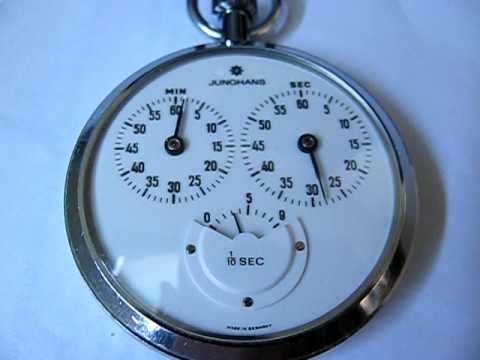 Junghans Stop Watch - YouTube