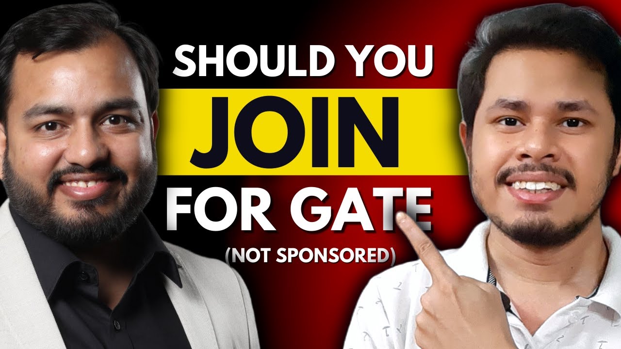 How to choose the best GATE coaching? (NOT sponsored) - YouTube