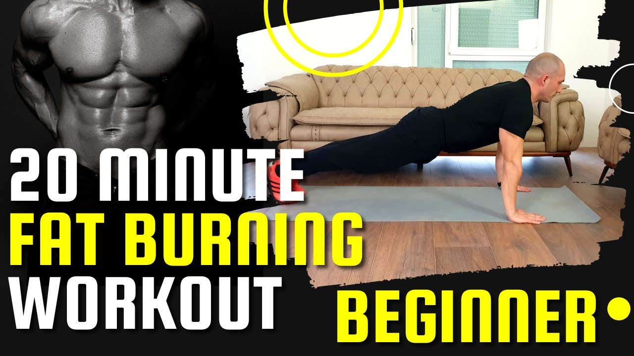 20 Minute Fat Burning Morning Routine ( Beginner - No Equipment ) - YouTube
