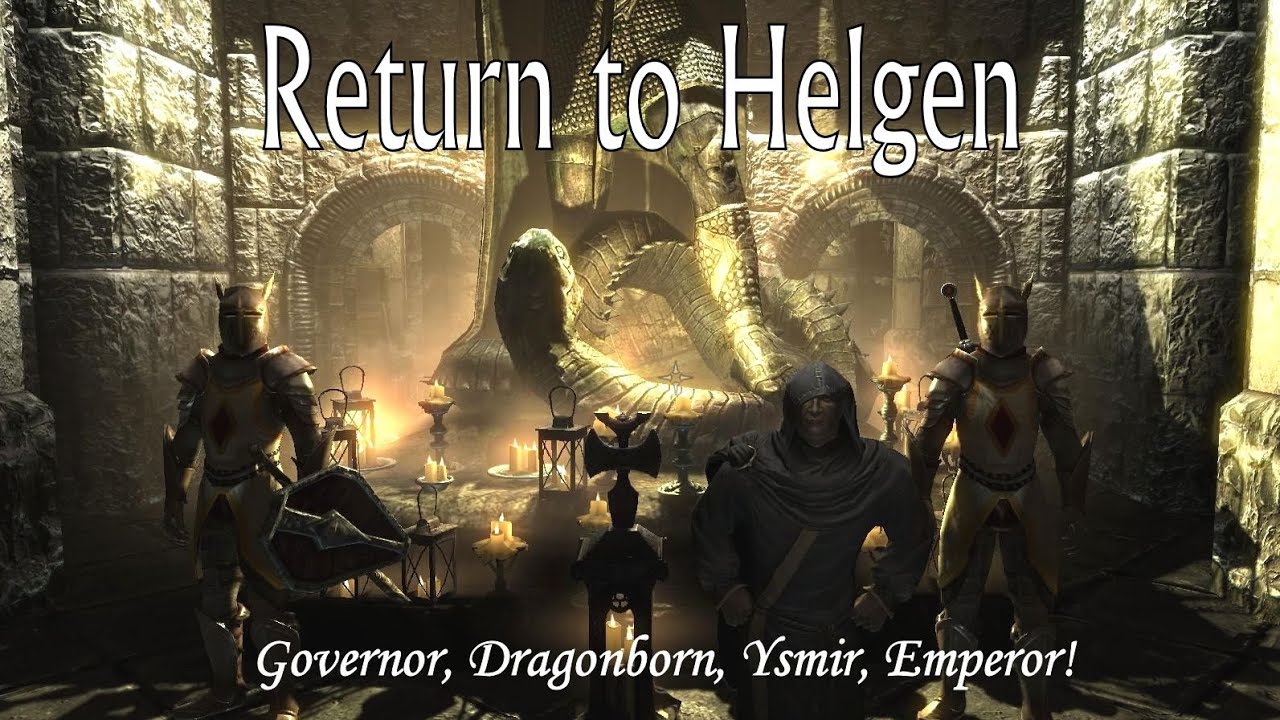 Return to Helgen Mod for Skyrim - YouTube