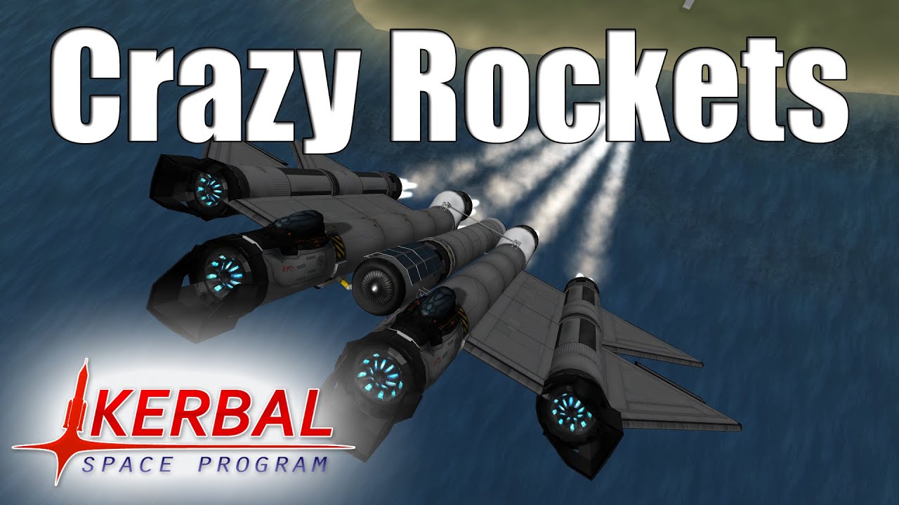 KSP Crazy Rockets #24 (Stock Parts) - YouTube