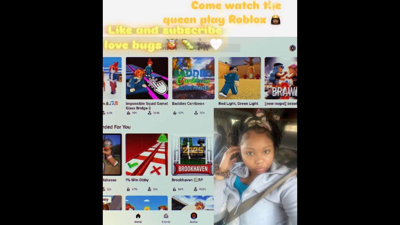 Watch your girl play Roblox - YouTube