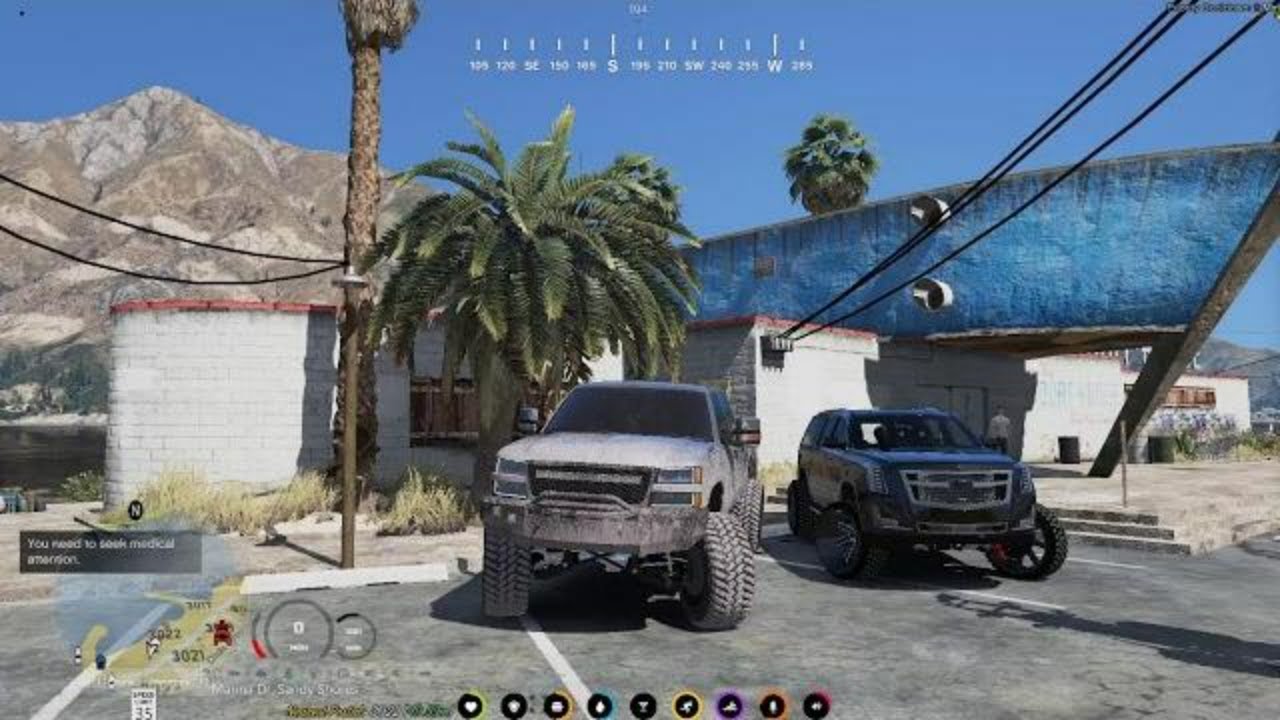 Fivem hanging out with friends (ourp) - YouTube