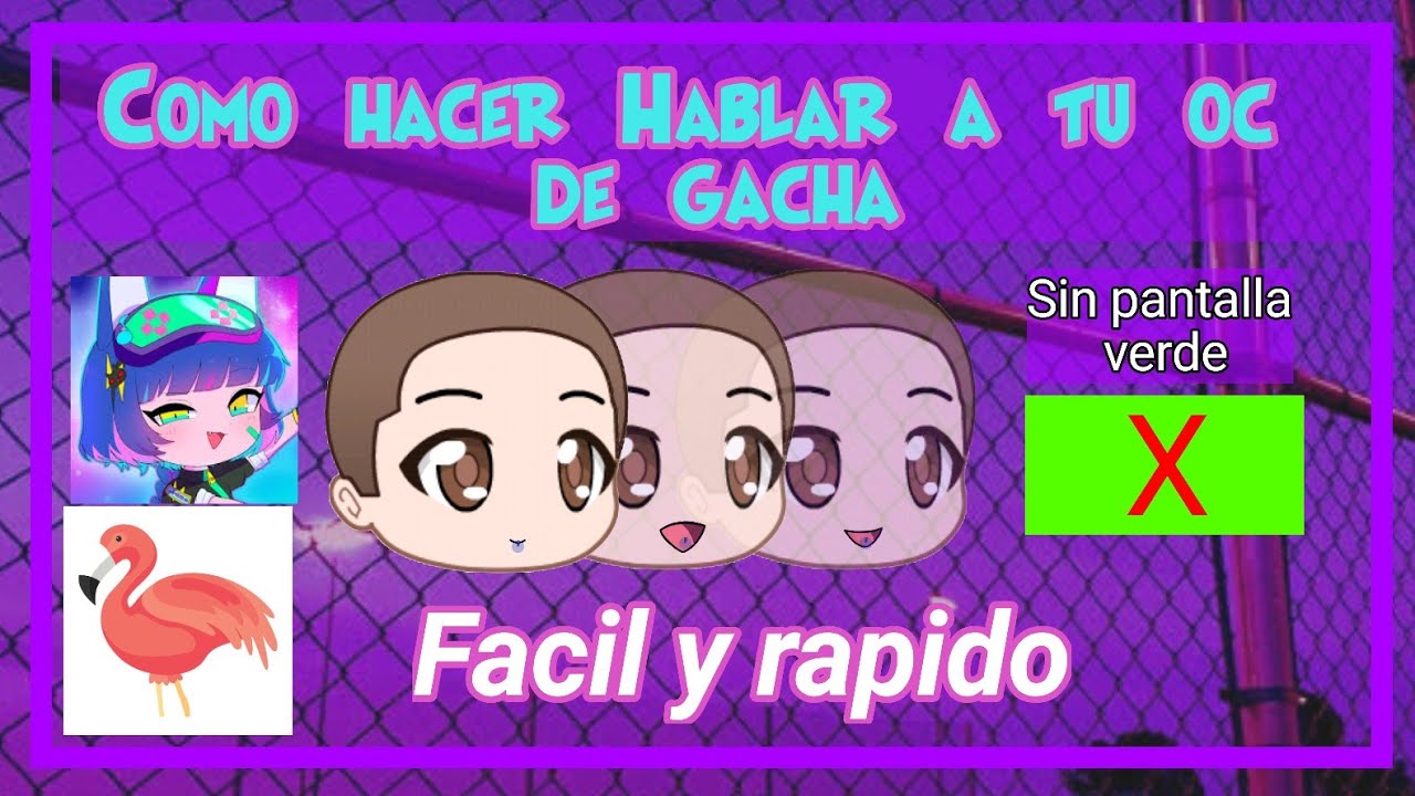 Como animar boca gacha(Lipsync) en flamingo animator. Edita como gachatuber ruso desde android ...