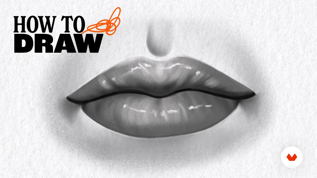 DRAWING TUTORIAL: How to draw realistic lips - By Alina Cuiedan ...