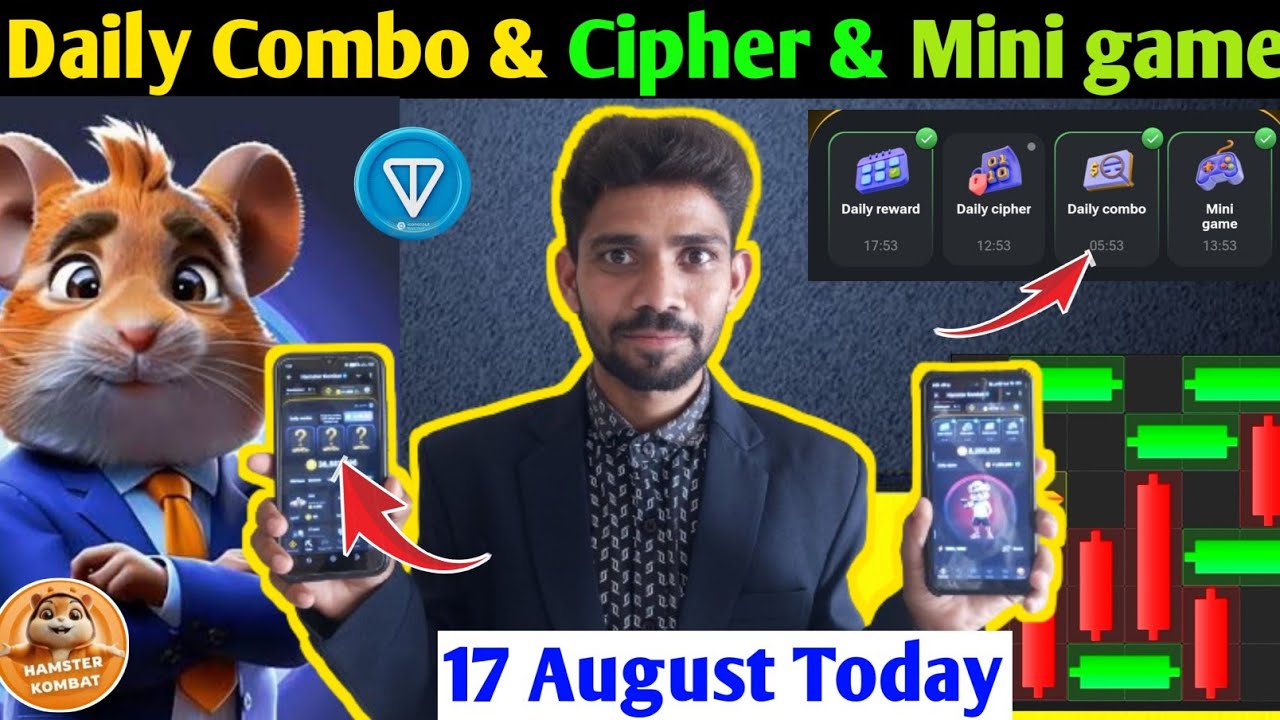 today cipher code | 17 august cipher code | daily cipher code Hamster ...