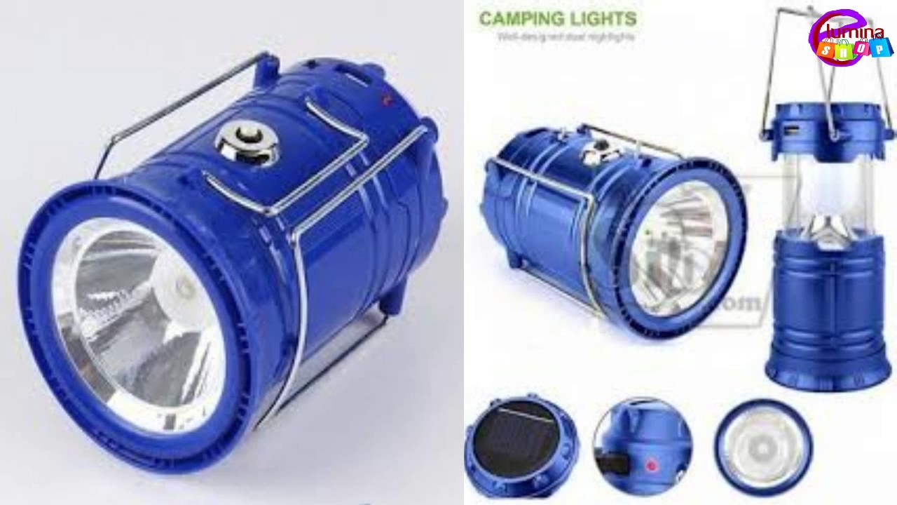 Lumina eShopV-Luma LED Solar Rechargeable 6-9 W Torch Light , Lantern ...