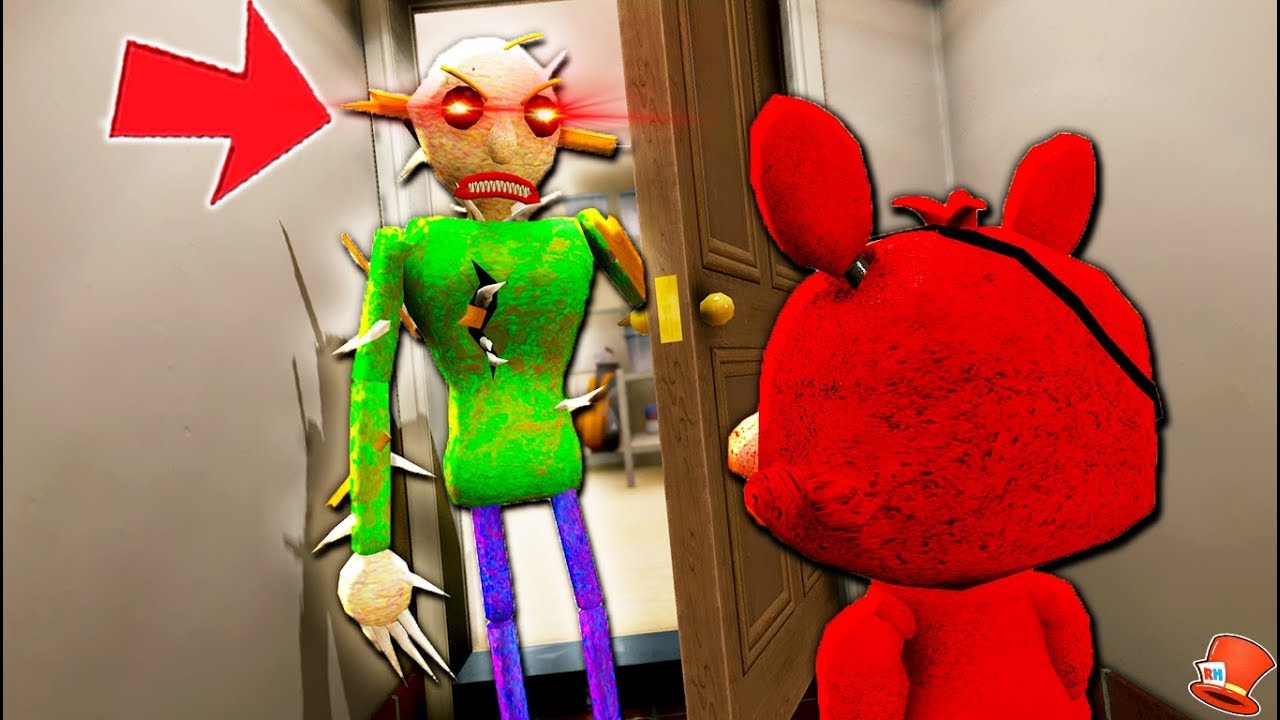 NIGHTMARE BALDI'S SECRET FNAF ANIMATRONIC ROOM! (GTA 5 Mods FNAF ...
