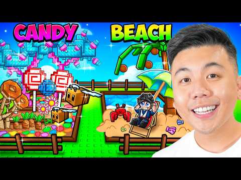 I Built BIOMES in Grow a Garden! (Roblox)