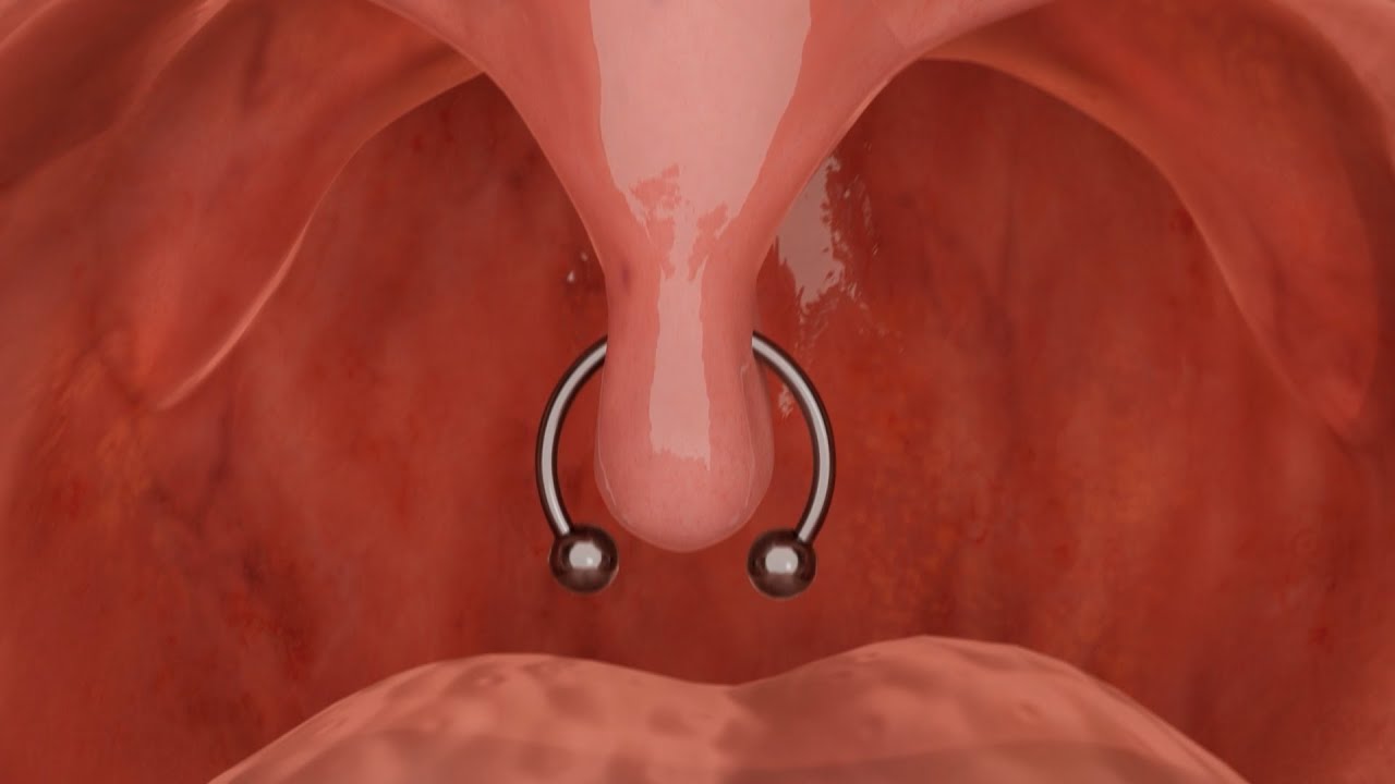 How A Uvula Piercing Works - YouTube