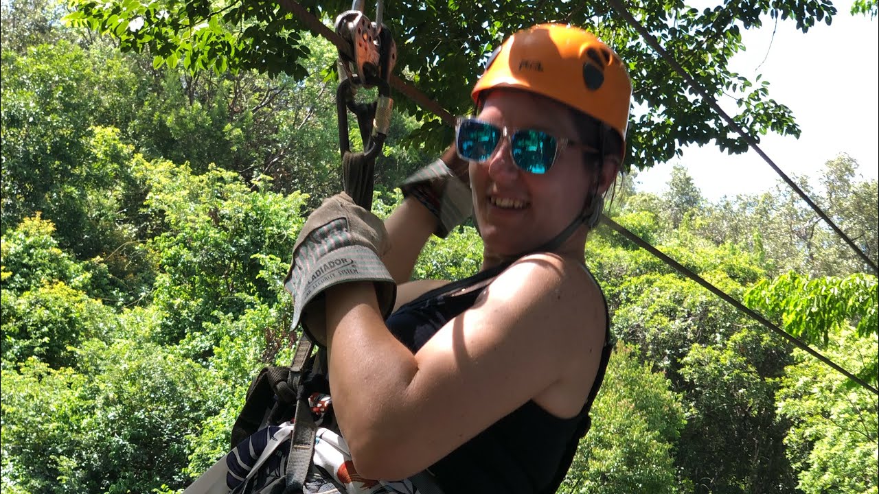 What to do in Roatan Honduras - Zipline | Sloths | beach - YouTube