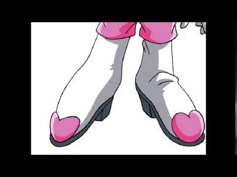 Rouge The Bat's Feet Growing Out Of Her Boots!